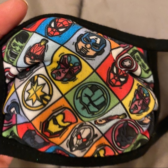 Disney | Accessories | Kids Marvel Face Masks | Poshmark